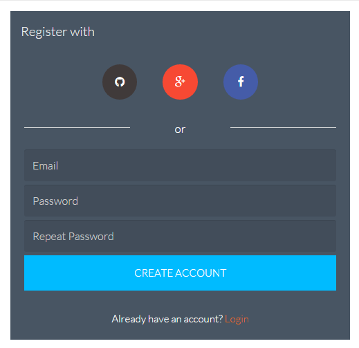 Bootstrap Login by jQuery2DotNet Bootstrap Login by jQuery2DotNet